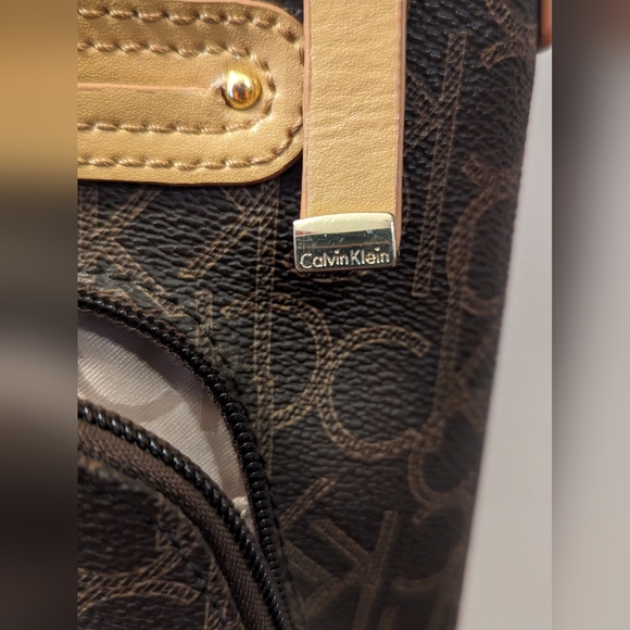 Calvin Klein | Bags | Calvin Klein Monogrammed Crossbody | Poshmark
